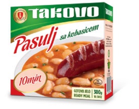 PASULJ SA KOBASICOM 300G TAKOVO