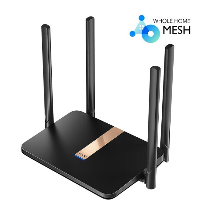 Cudy LT500D 4G LTE AC1200 Dual Band MESH Wi-Fi Router CPE 4+5Ghz, 1W/4L 10/100, 4x Antena detachable