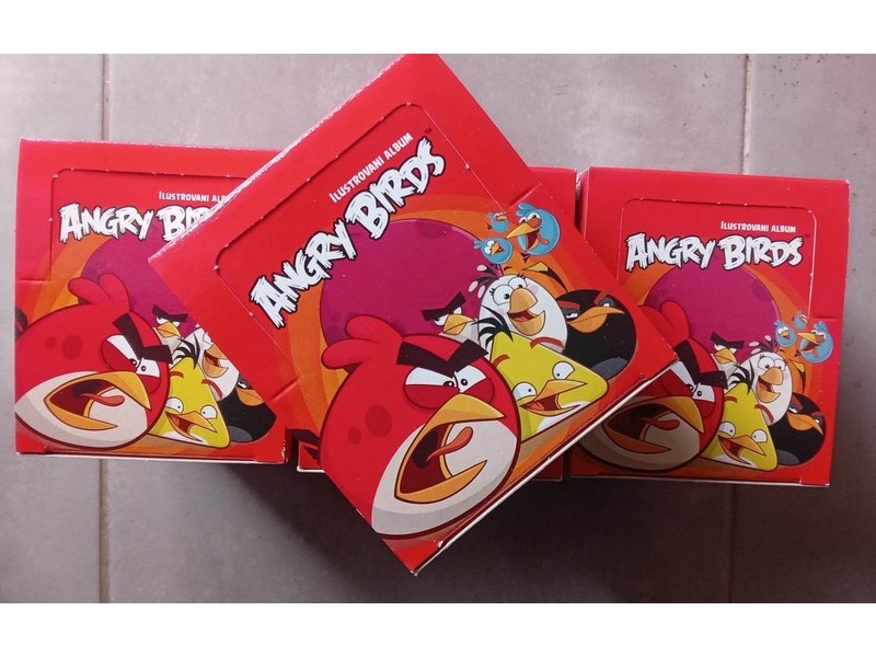 Angry Birds kutija sa slicicama