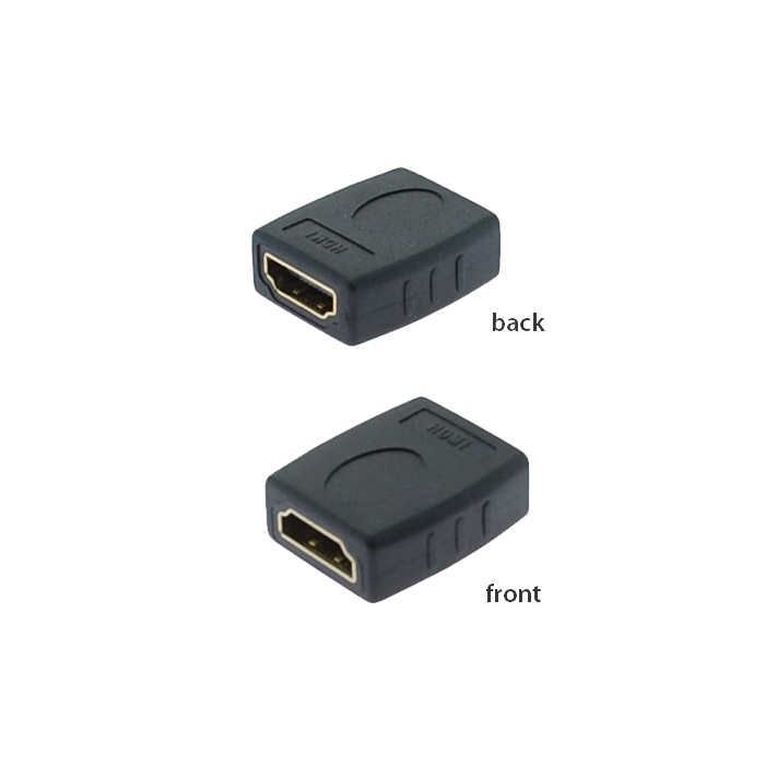 S-BOX HDMI Adapter HDMI ž - HDMI ž (Crni) - 677, HDMI 1.0-1.3 (FullHD), HDMI A - ženski, HDMI A - ženski, Adapter bez kabla