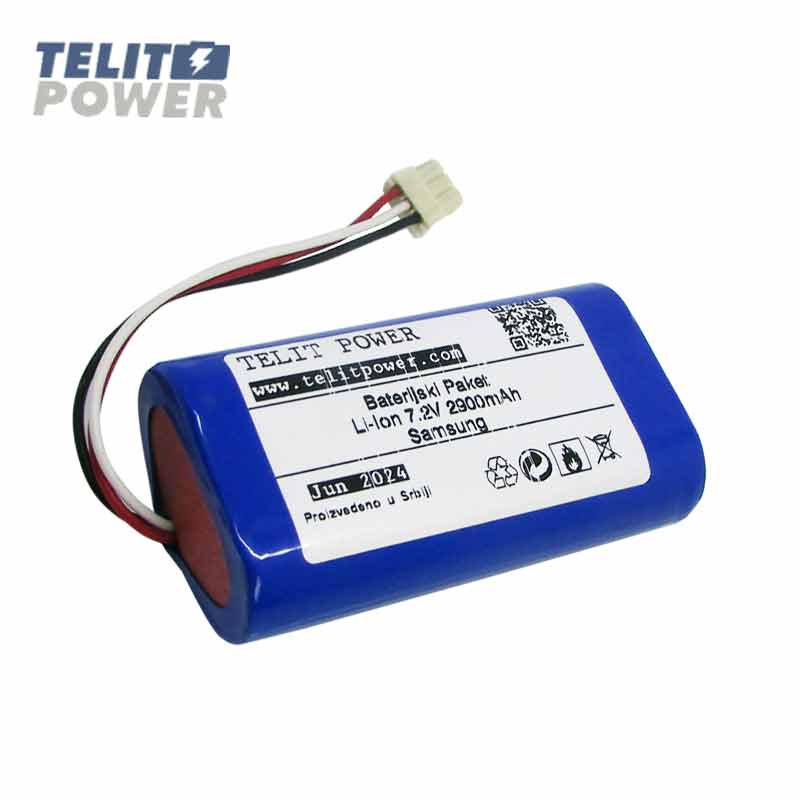 Baterijski paket Li-Ion 7.2V 2900mAh za HCP Best 7 kasu