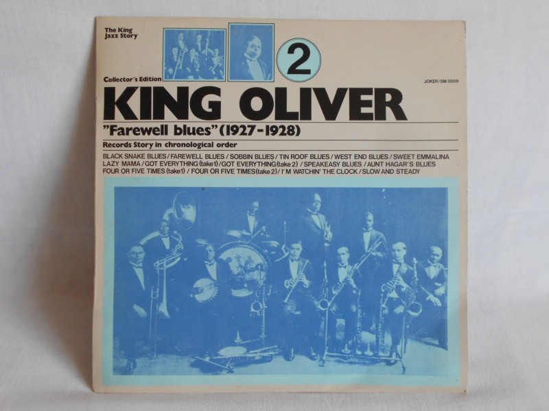 KING OLIVER! ITALIJANSKO! JAZZ LEGENDA! OMOT5/LP5+MINT!