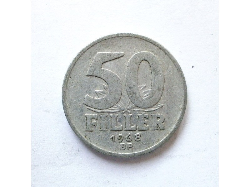 Mađarska 50 filera 1968