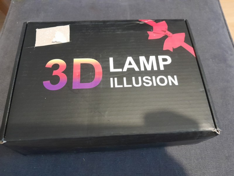 3D iluzijska lampa naruto