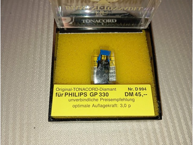 Gramofonska Igla Phillips GP 330 Tonacord