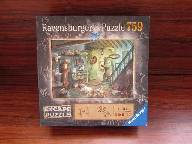 Puzzle Ravensburger ESCAPE 759 delova (The F. Basement)