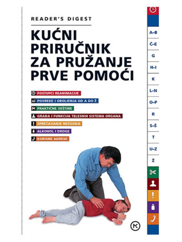 Kućni priručnik za pružanje prve pomoći