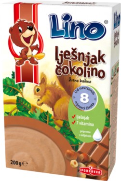 LINO KAŠICA LJEŠNJAK ČOKOLINO 200g