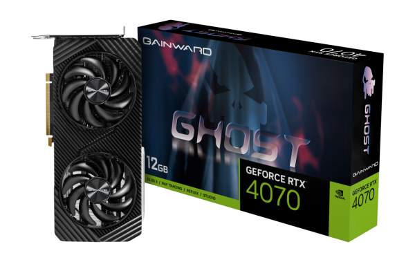 SVGA Gainward RTX4070 Ghost 12GB GDDR6X 192bit 3xDP, 3901