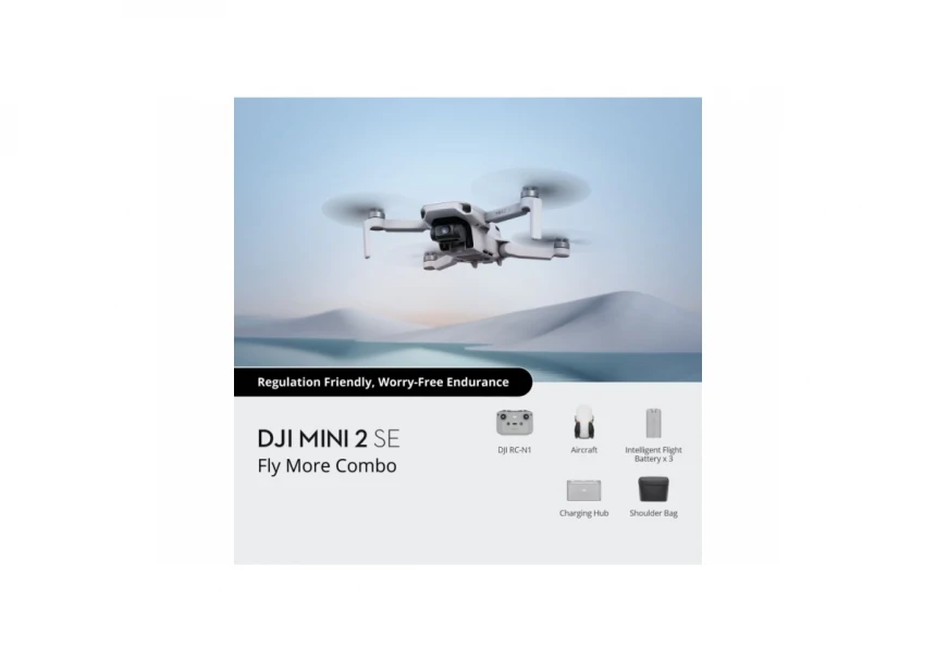 Dron DJI Mini 2 SE Fly More Combo NEW