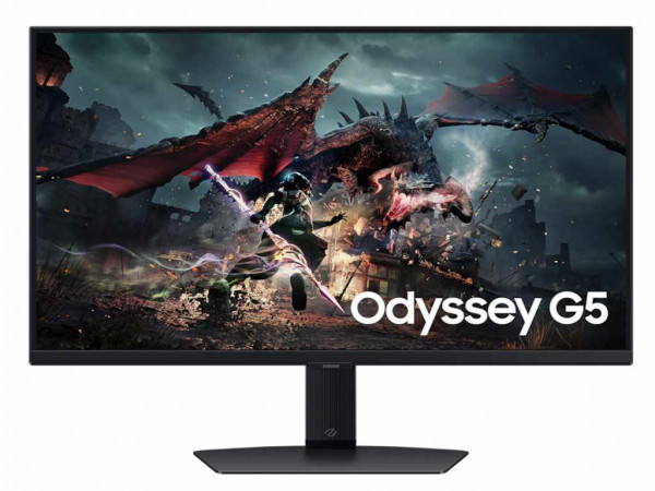 Monitor SAMSUNG LS27DG500EUXEN 27''/IPS/2560x1440/180Hz/1ms GtG/HDMI,DP/freesync/pivot,visina/crna