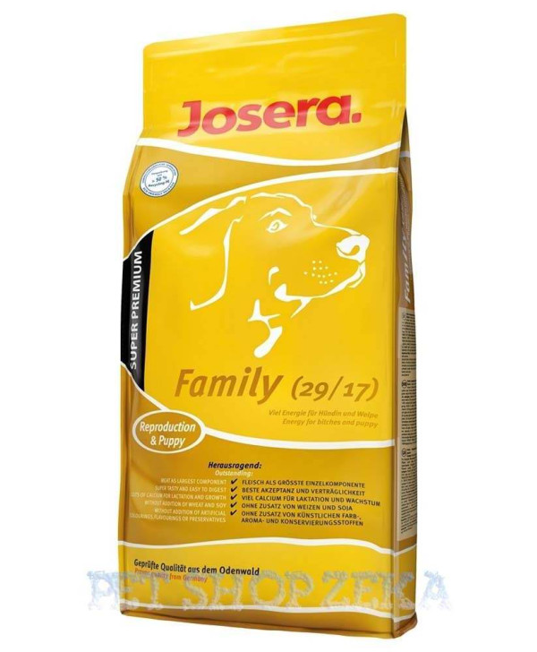 Josera Suva hrana Josidog Family 15Kg