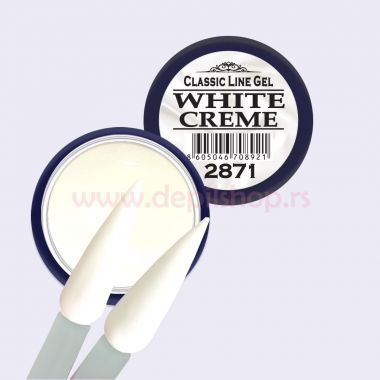 Color gel CLG WHITE CREME art.2871