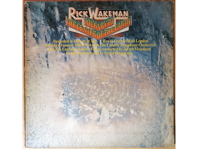 LP RICK WAKEMAN - Journey To The Centre (1974) Germany