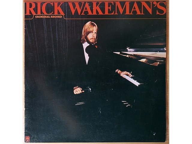 LP RICK WAKEMAN - Criminal Records (1978) 1.press, NOVA