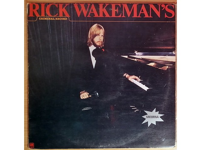 LP RICK WAKEMAN - Criminal Records (1978) 6. press, NM