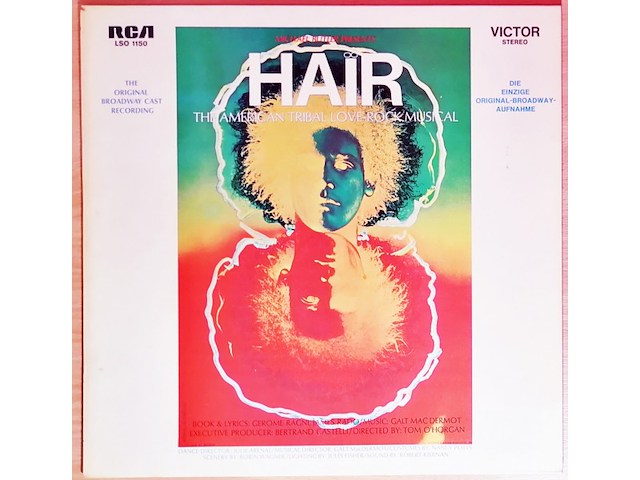 LP V/A - Hair, mjuzikl, originalna muzika (1968) NOVA