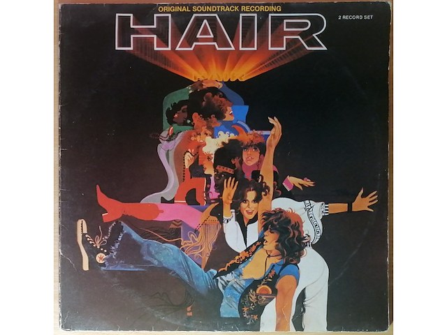 2LP V/A - Hair soundtrack (1981) 1. press, VG-/VG+