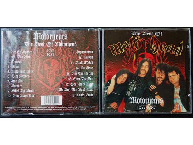 Motorhead-MotoYears 1977-1987 CD (1997)