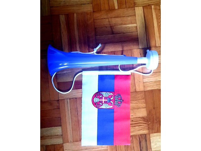 Navijačka truba vuvuzela  sklopiva za utakmice