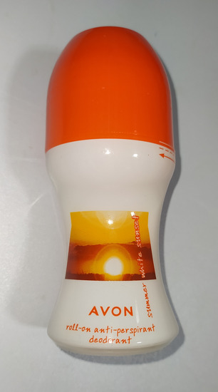 Avon roll on - Summer white sunset - NOV