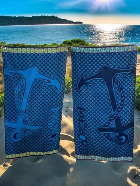 Plažni peškir Anchors 86x160cm ( VLK000668-anchors )