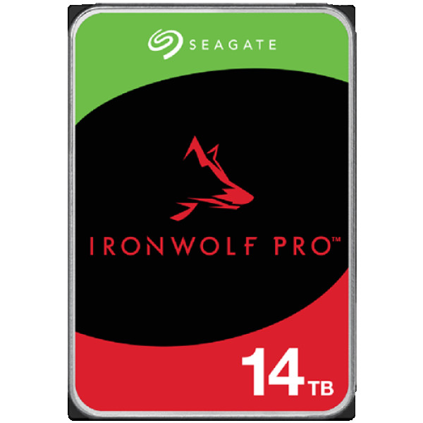 SEAGATE HDD Ironwolf pro NAS (3.514TBSATArmp 7200) ( ST14000NT001 )