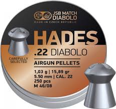 JSB Hades monste 5.5mm (.22) 15.89 grain