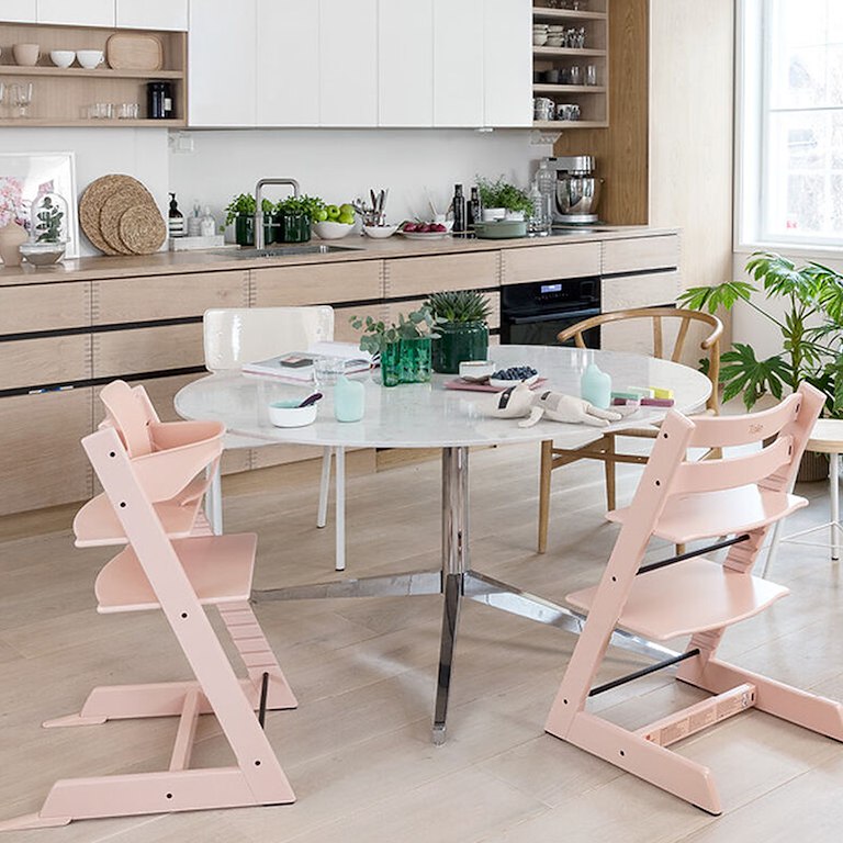 Stokke stolica Tripp Trapp, Serene Pink