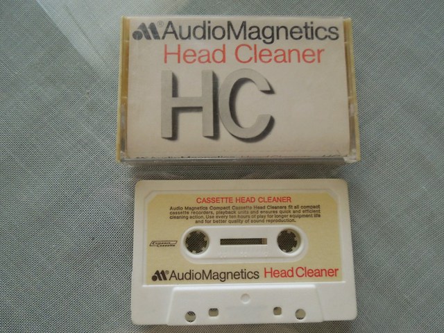 audio magnetics - head cleaner