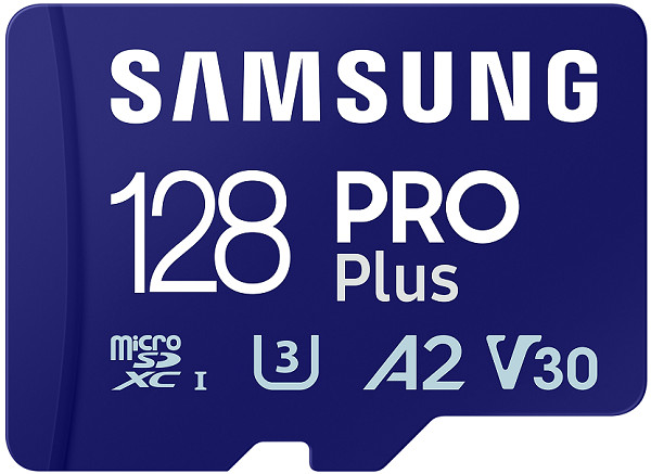 MicroSD 128GB, PRO Plus, SDXC, UHS-I U3 V30 A2, Read up to 180MB/s, Write up to 130 MB/s, for 4K and FullHD video record ( MB-MD128SA/EU )