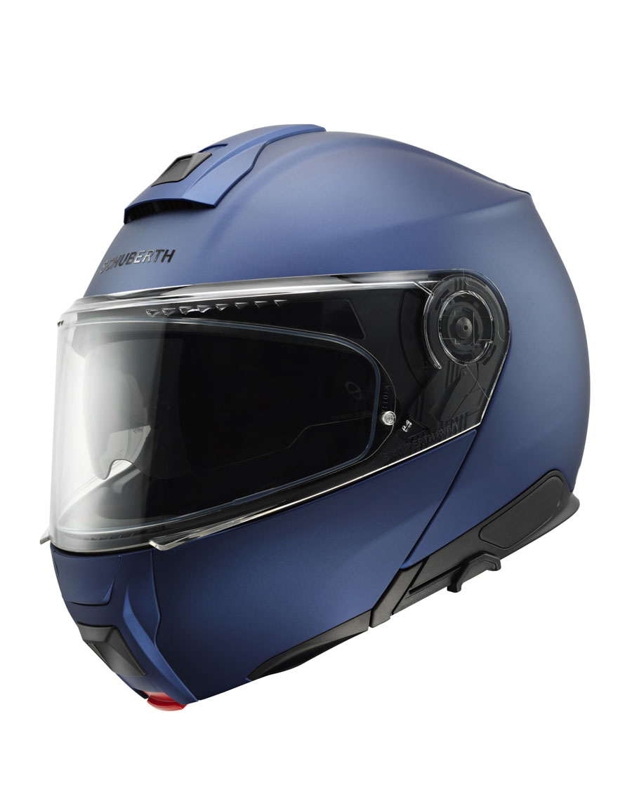 Schuberth flip up kaciga C5 plava mat bluetooth