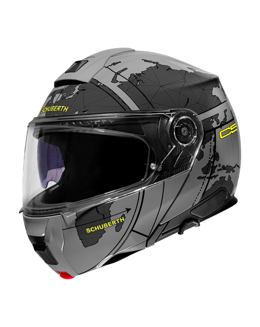 Schuberth flip up kaciga C5 globe siva bluetooth