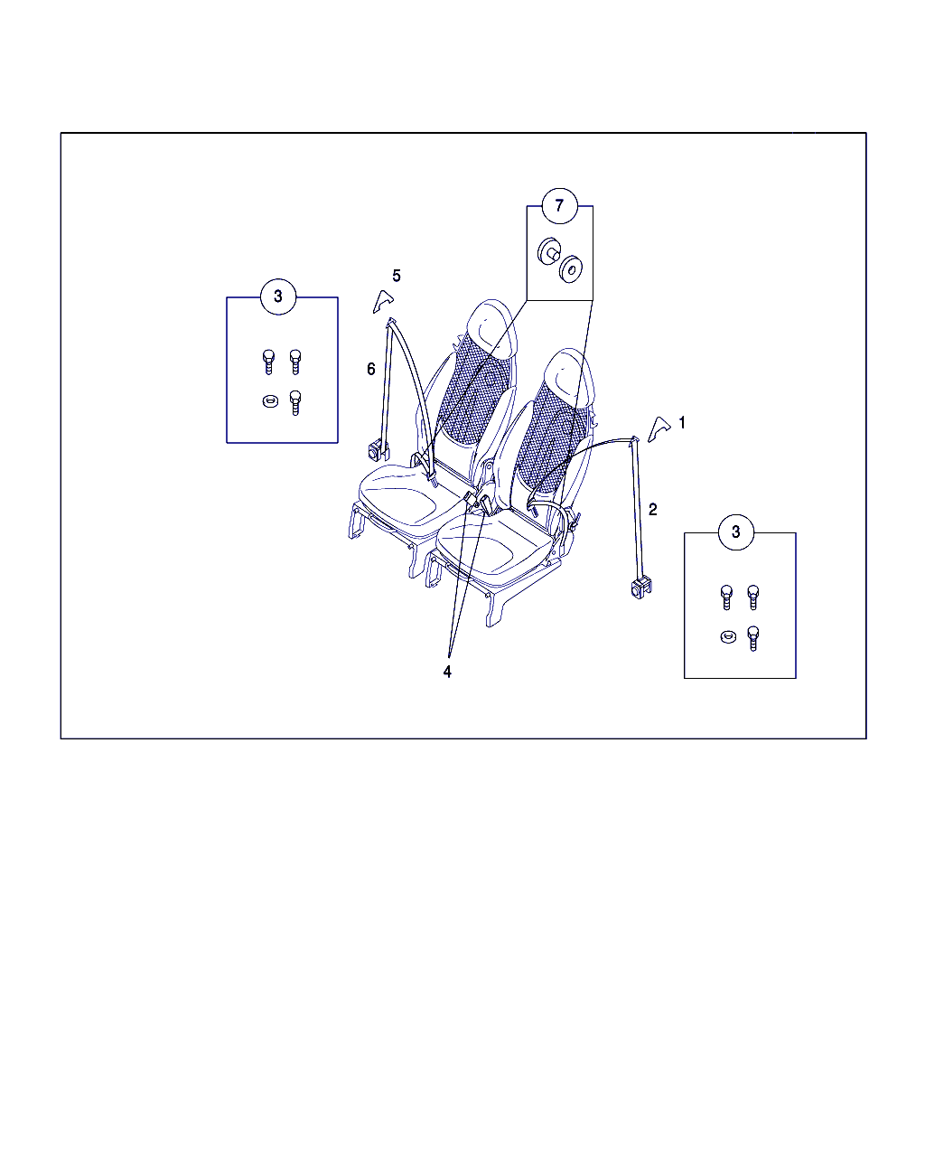 SIGURNOSNI POJAS LEVO Q0000861V029000000