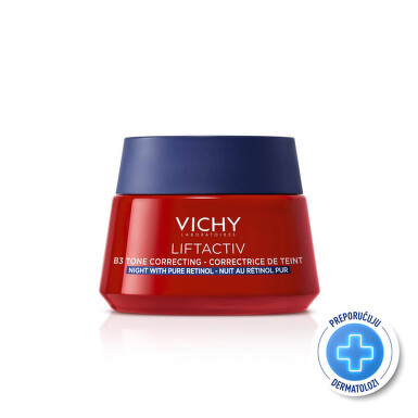 Vichy Liftactiv B3 Anti-dark Spots Noćna krema protiv fleka sa čistim retinolom, 50 ml