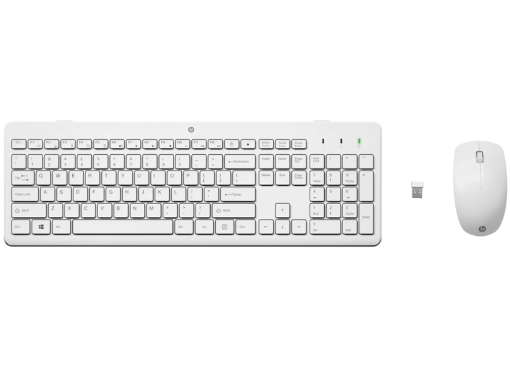 Tastatura+miš HP 230 bežični set/SRB/3L1F0AA#BED/bela