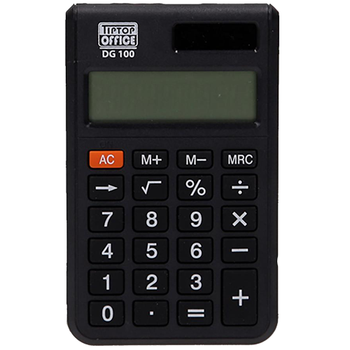 TIP TOP OFFICE kalkulator DG-100 - TTO 402655 (Crni)