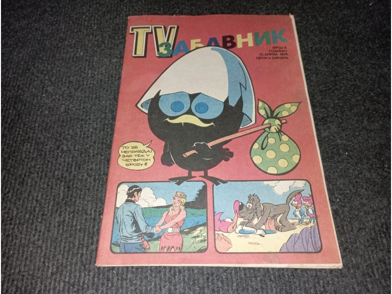 TV ZABAVNIK broj 4 (sa posterom)