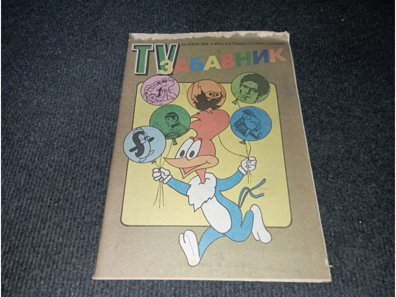 TV ZABAVNIK broj 5 (sa posterom)