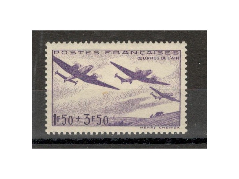 FRANCUSKA -MH MARKA-AVIONI-Mi.No. 553-1942