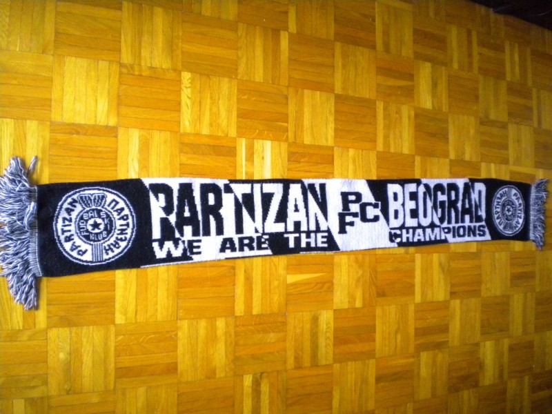 FK PARTIZAN Beograd, we are the champions PFC, sal