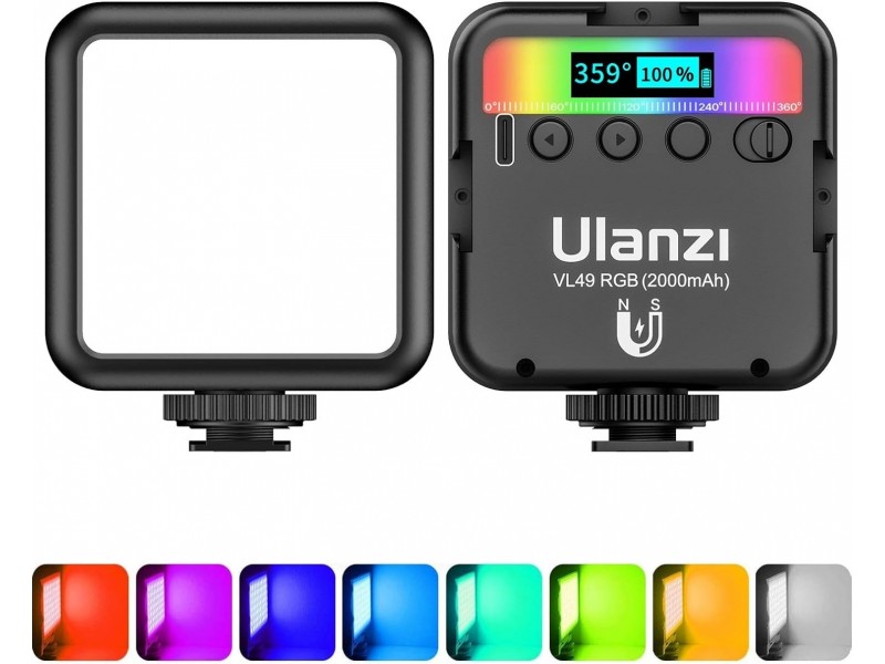ULANZI VL49 RGB foto video reflektor