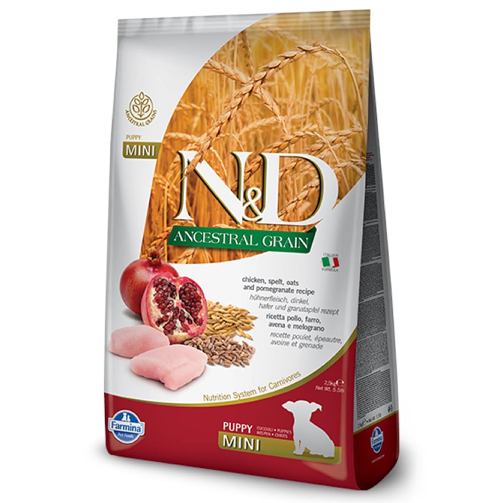 N&D ANCESTRAL GRAIN Puppy chicken and Pomegranate 800 g hrana za štence