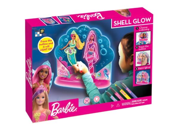 Lutka Barbie shell glow