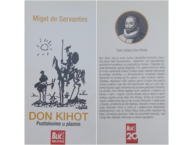 Migel de Servantes - Pustolovine u planini