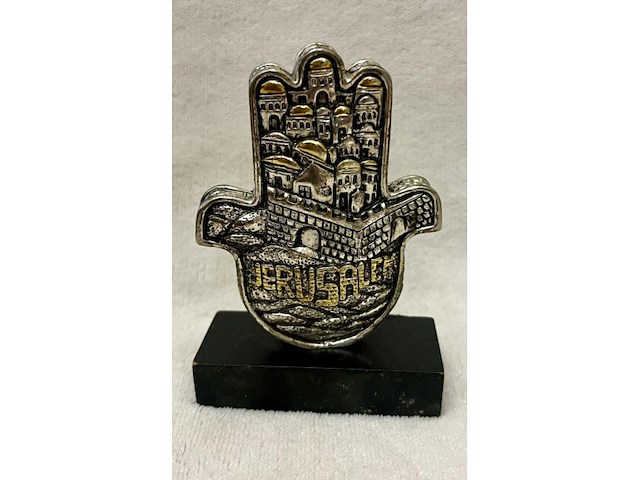 JERUSALIM hamsa stona ukrasna figura