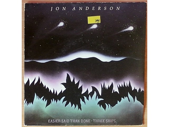 SP JON ANDERSON - Easier Said Than Done (1985) UK press