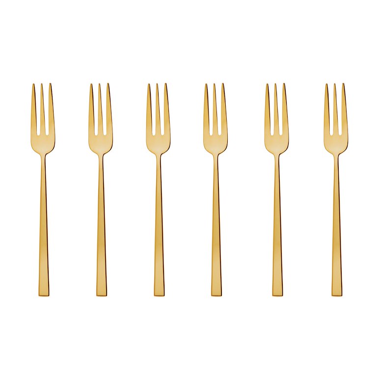 Sambonet Rock 6 cake forks set – Viljuške