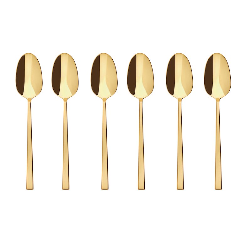 Sambonet Rock Espresso spoon set 6 pieces – Kašike