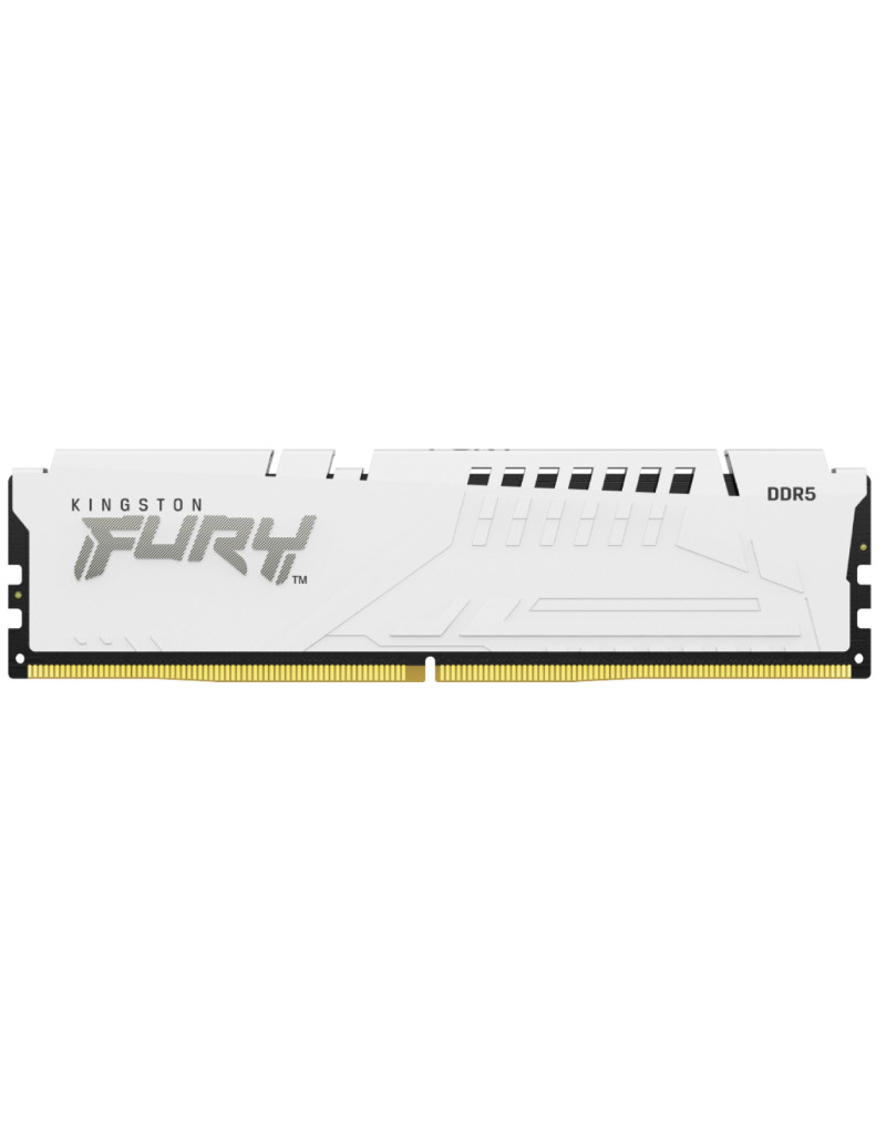 KINGSTON DIMM DDR5 16GB 6400MT/s KF564C32BWE-16 FURY Beast White XMP